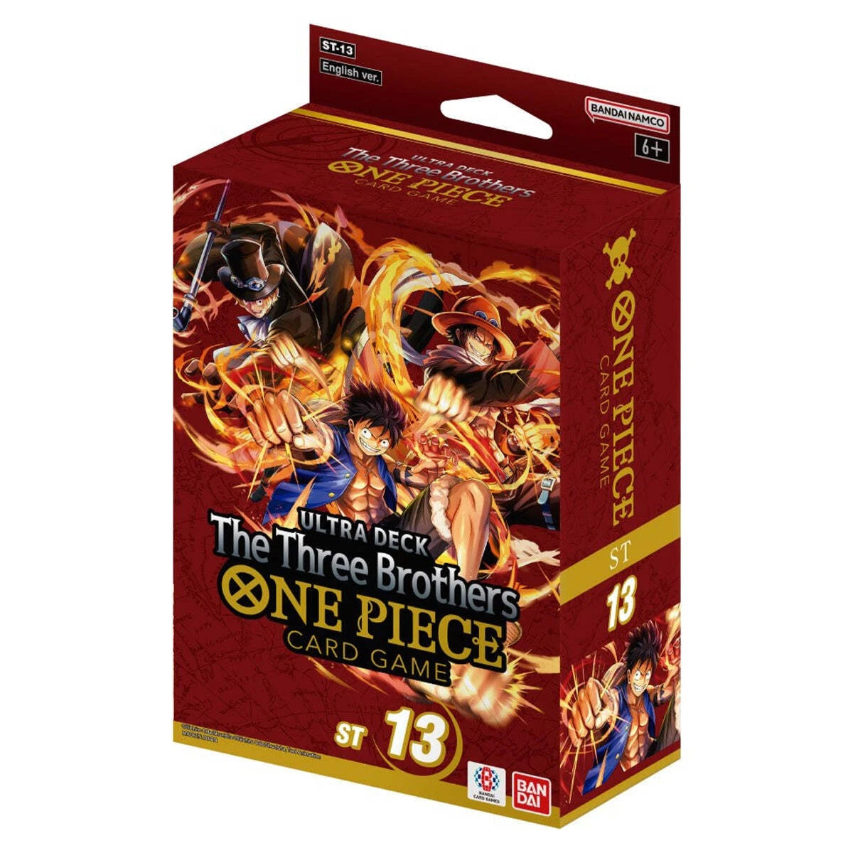 One Piece - The Three Brothers Ultra Deck ST-13 English – Envoy Cards