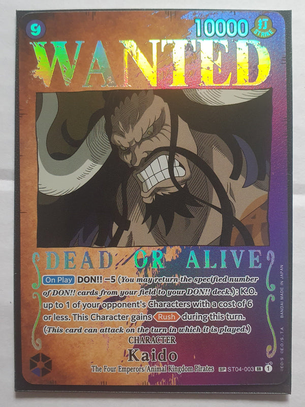 One Piece - Kaido (WANTED) ST04-003 – Envoy Cards